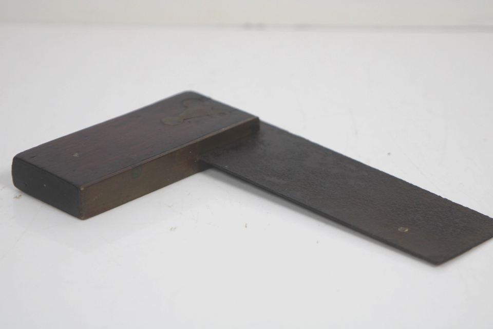 Fine Antique Vintage 4-3/8" Try Square Brass Measuring Tool Inv#JK94 | eBay
