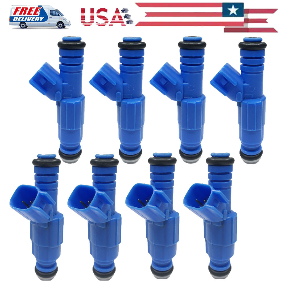 8x Upgrade AL3E-F7A Fuel injector for 10-15 Ford F-150 F-250 F-350 6.2 ...