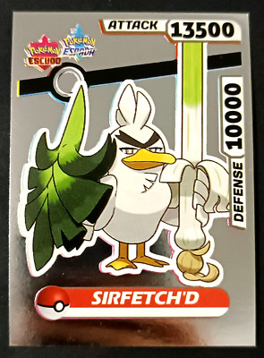 CARD POKEMON EE VOL. XV #16 SIRFETCH'D 2020 Galar PERU South America ...