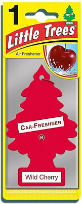 Wild Cherry Scent Scented Little Trees Hanging Air Freshener 1-Pack | eBay