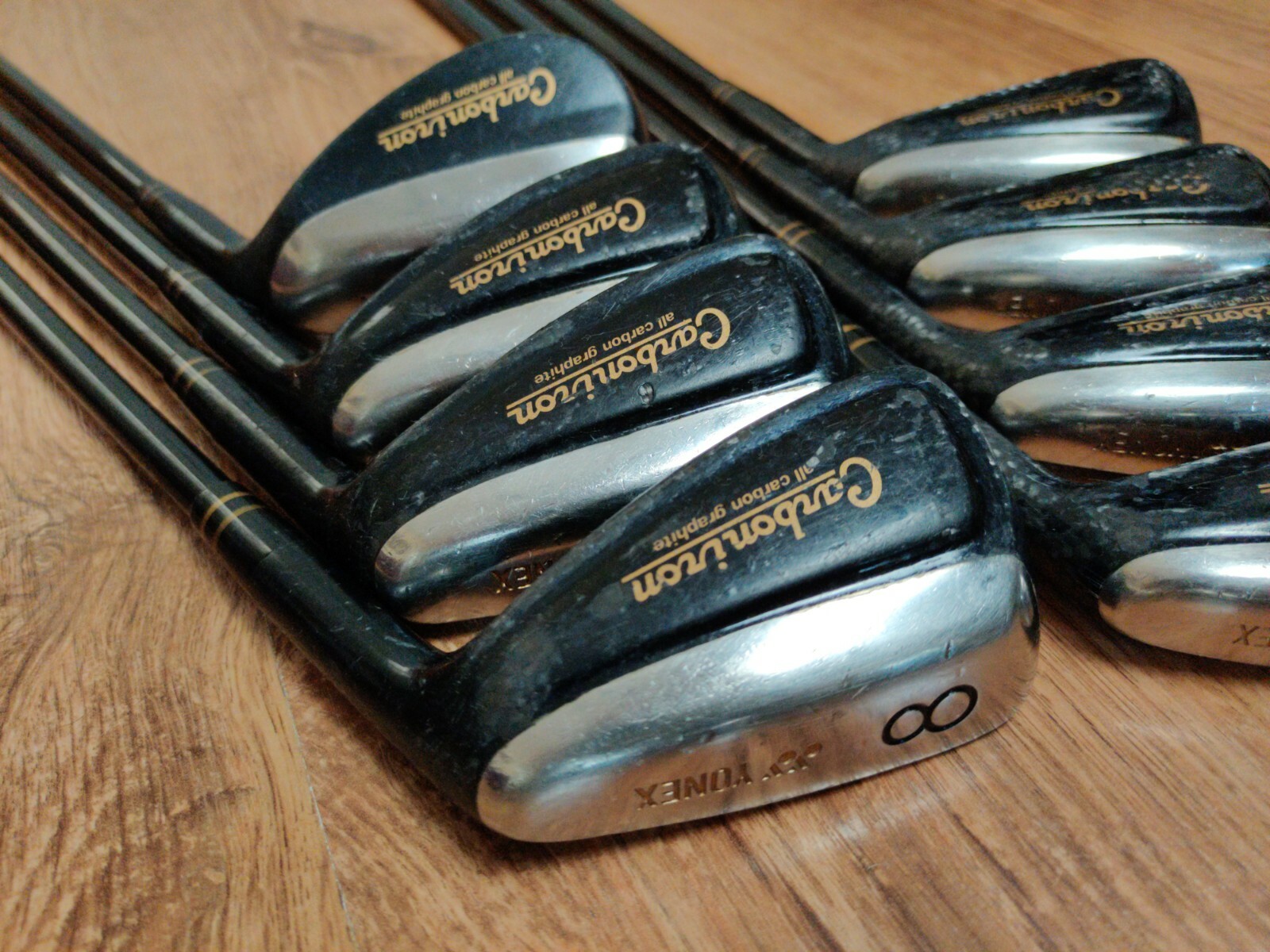 Yonex Carboniron All Carbon Graphite Iron Set 4-SW Graphite R | eBay