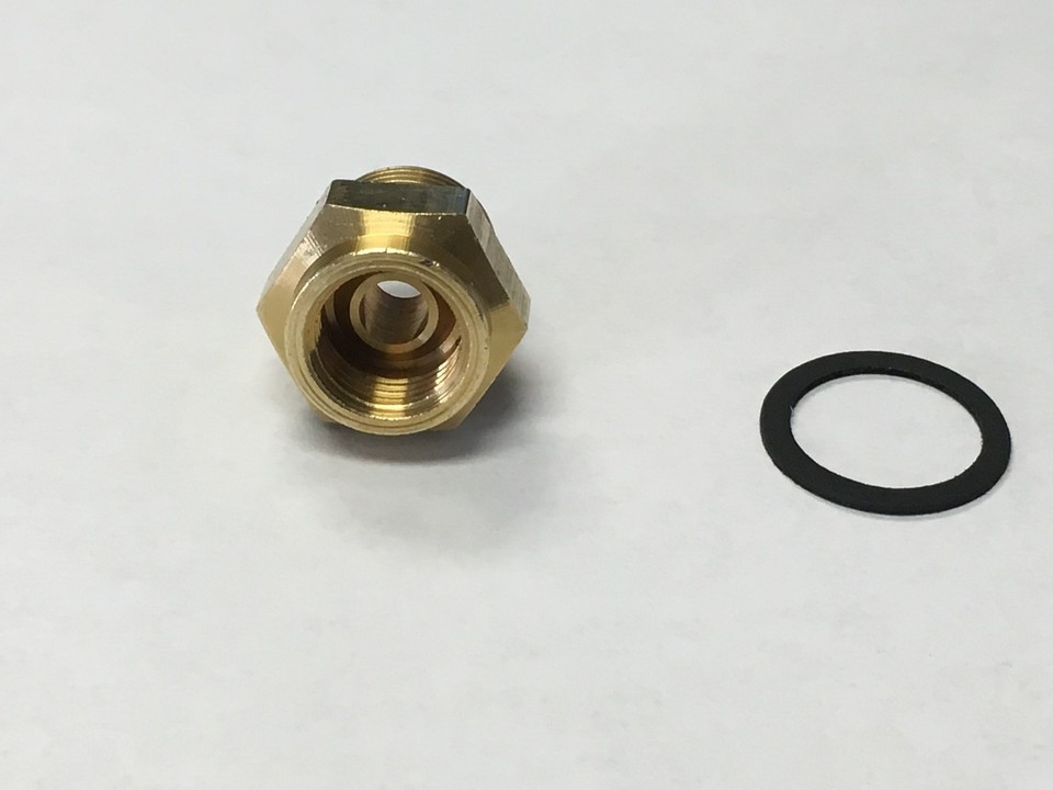 Walker Rochester Carter 5/8-20 Brass Fuel Inlet Fitting 5/16" Inverted ...
