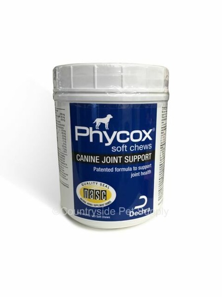 Dechra Phycox Canine Joint Support Soft Chews for Dogs - 120 Count for ...