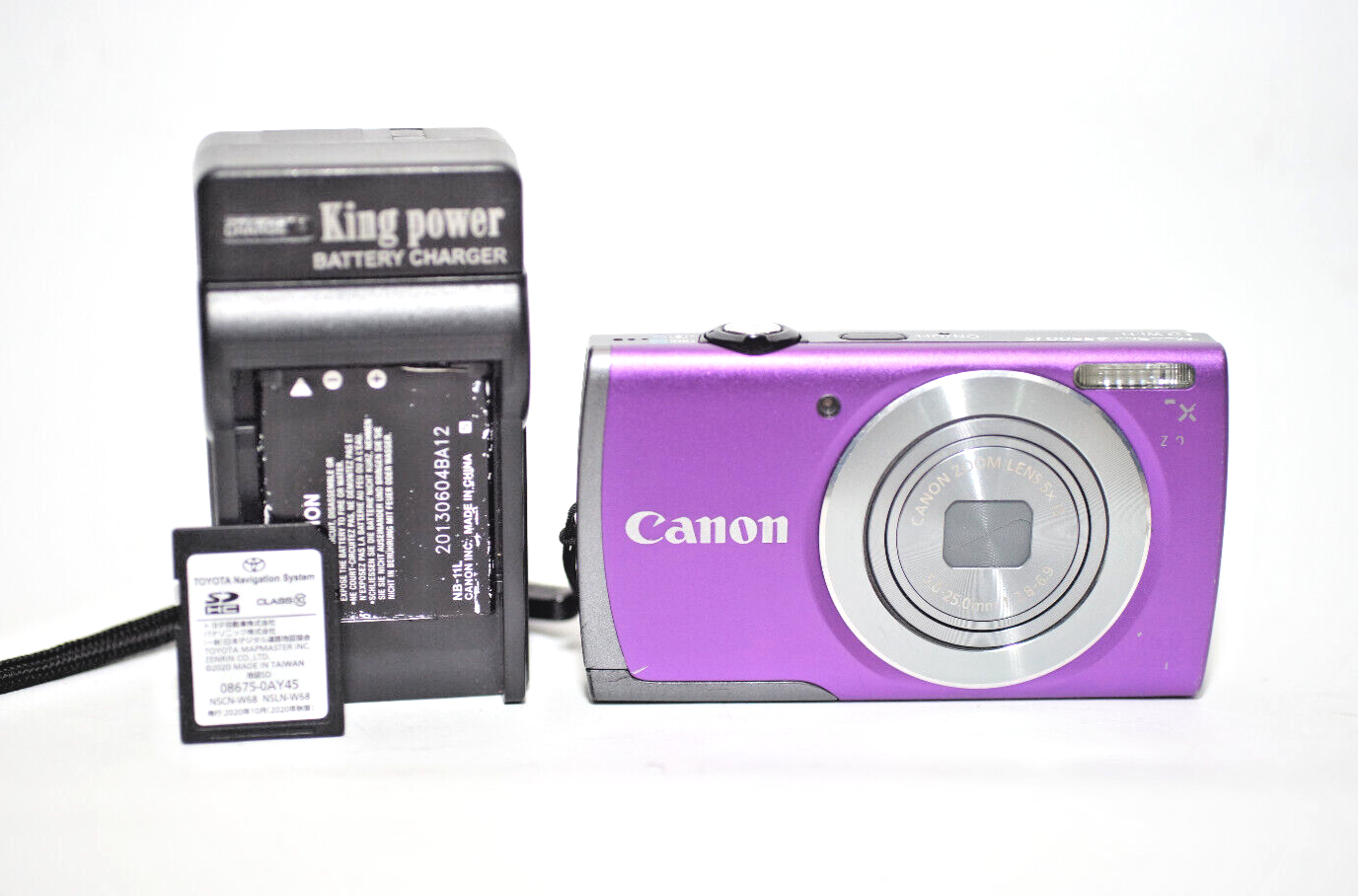 Canon Digital Camera PowerShot A3500 HD IS 16.0MP Wifi - Purple - With ...