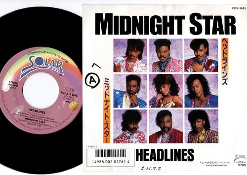 Midnight Star - Headlines / Headlines (Instrumental) | 7" Promo Japan ...