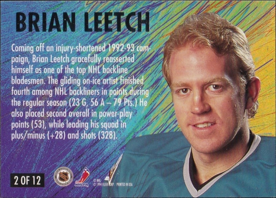 1994-95 Fleer Ultra All-Star Game #2 - Brian Leetch | eBay