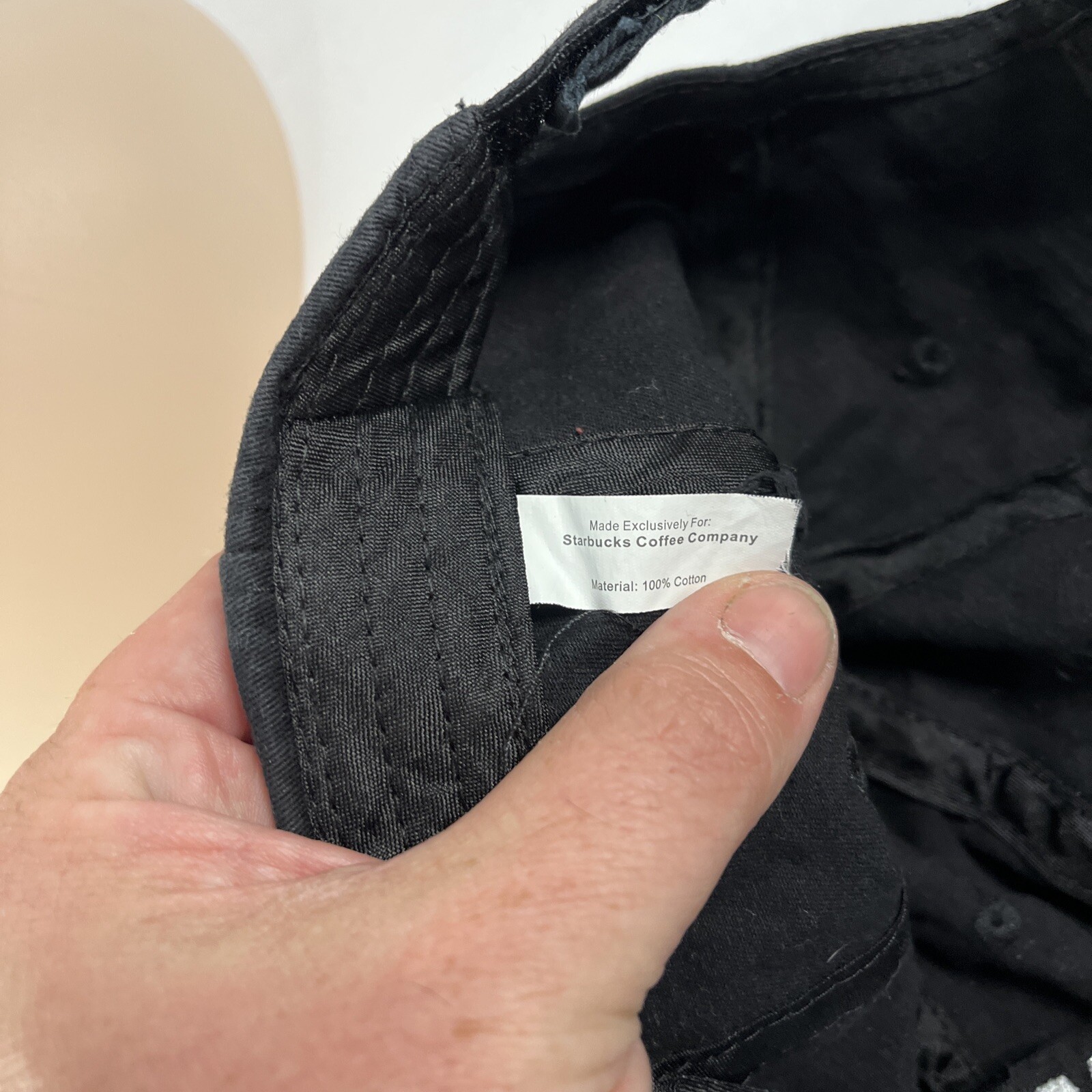 Original Starbucks Coffee Worker Employee Uniform Black White ...