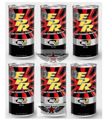 BG EPR Engine Performance Restoration PN109 11 FL.OZ NEW 6 Pack Free ...