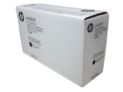 Genuine HP 05A CE505AC Black Print Cartridge for LaserJet P2035 P2055 ...