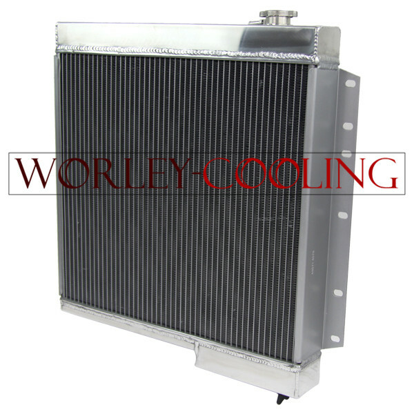 62MM 3 CORE ALUMINUM RADIATOR for TOYOTA LAND CRUISER BJ40 BJ42 MT ...