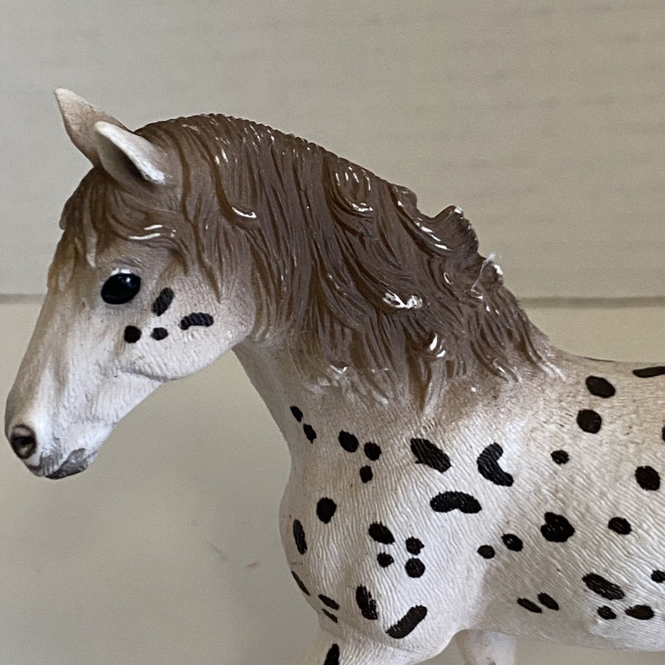 Schleich KNABSTRUPPER Appaloosa Stallion Horse Figure | eBay