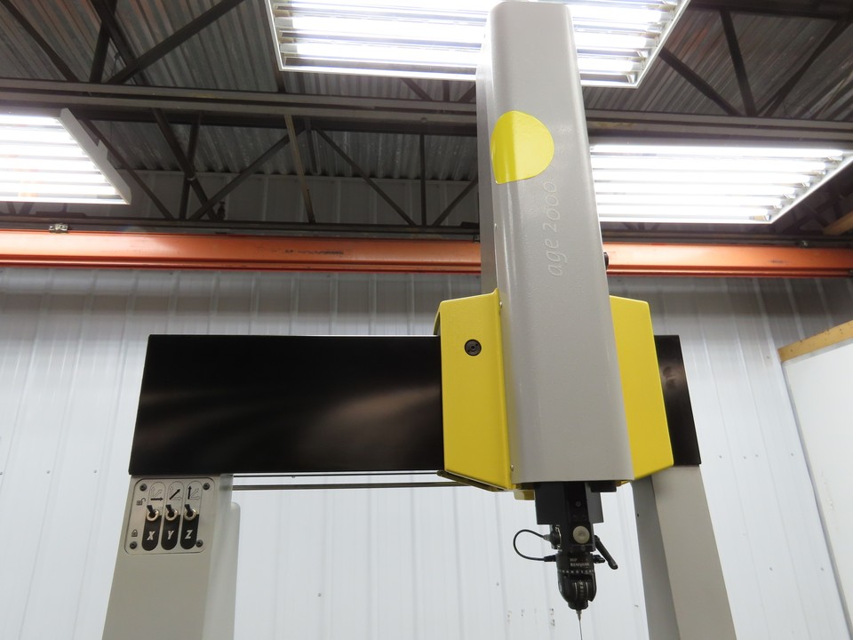 Brown & Sharpe Gage 2000 DCC CMM Measuring MIP Indexable Renishaw Touch ...