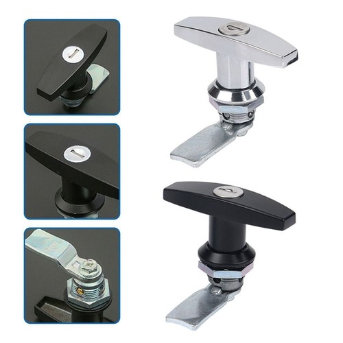 Mechanical Handle Lock Zinc Alloy Cabinet Door Lock T Shape Lock ...