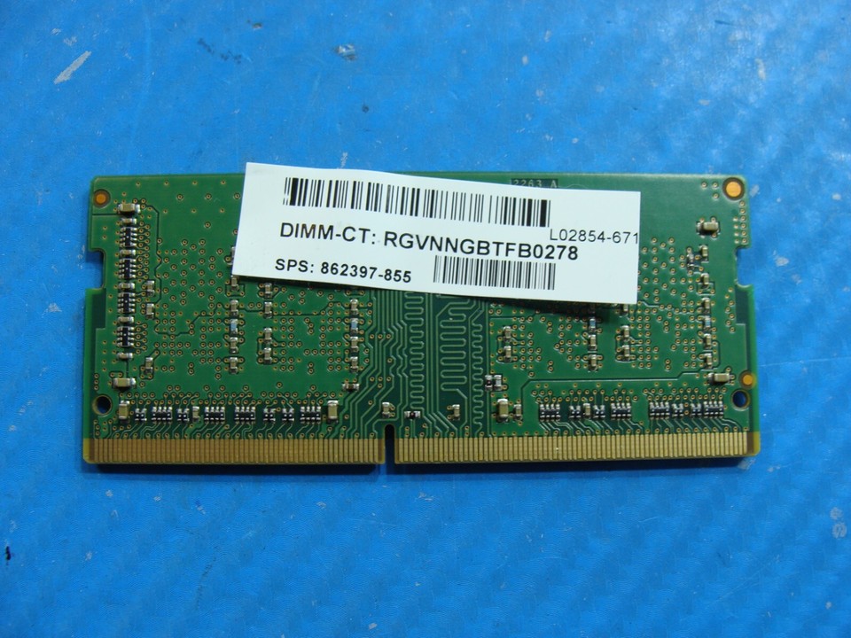 HP 17m-bw0013dx Micron 4GB PC4-2666V Memory RAM SO-DIMM MTA4ATF51264HZ ...
