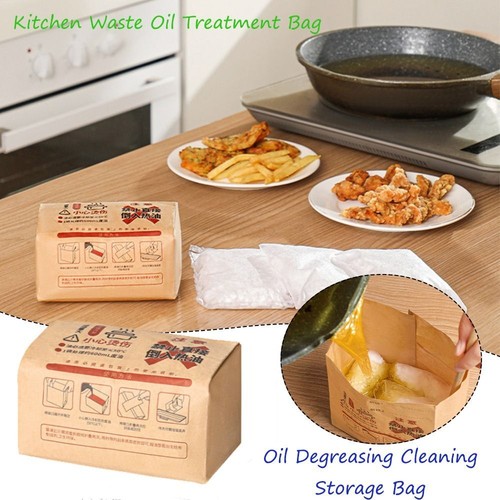 Non-woven Kitchen Waste Oil Treatment Bag Oil Absorption Cotton | eBay