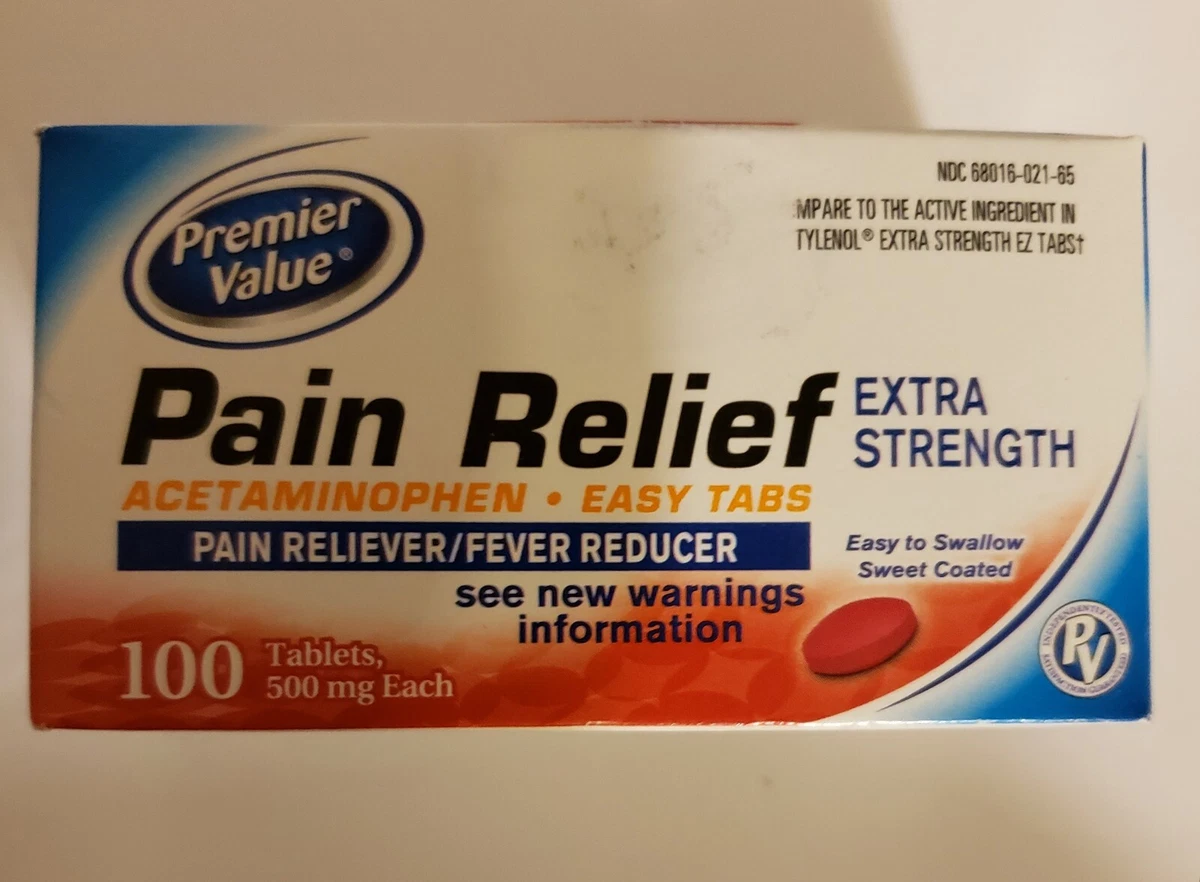 Tylenol Extra Strength Ez Tabs