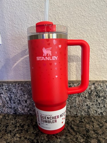 NEW Stanley Target Exclusive Valentine’s Day 2025 Ruby Hearts 30oz ...