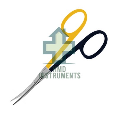 Stainless Steel Devine delicate Scissor, 11cm serrated with color ...