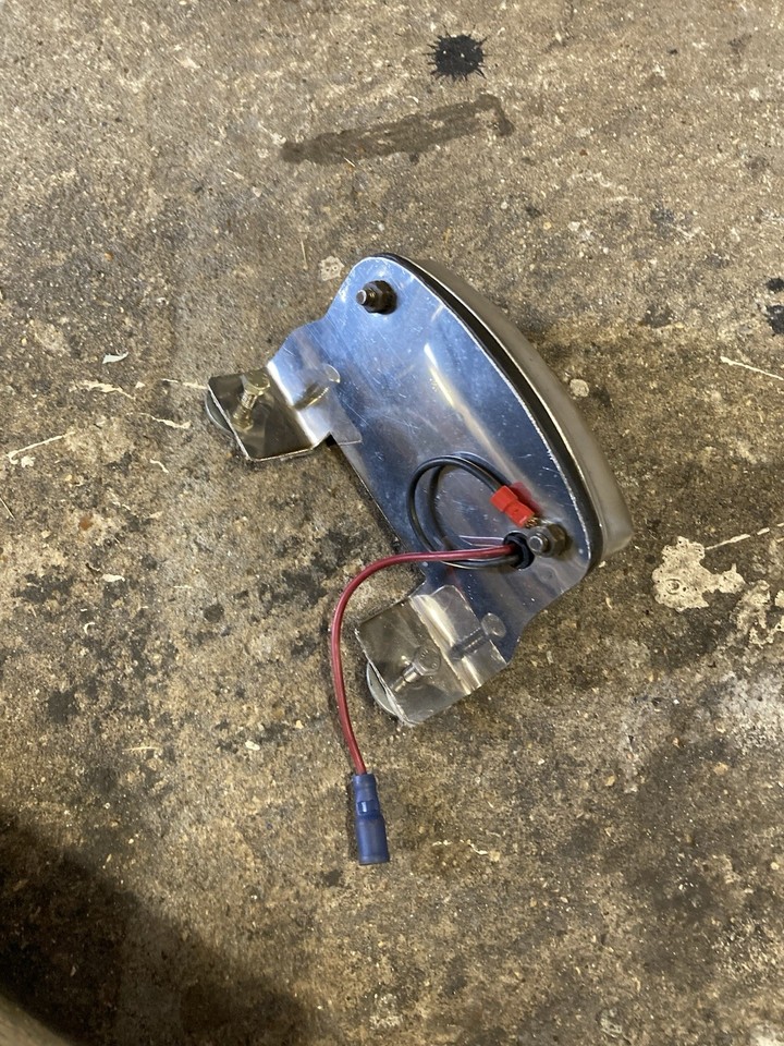 Ford Pop Prefect 100E Rear Bumper With Number Plate Light | eBay UK