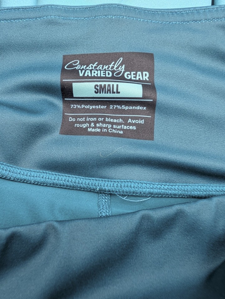 CVG Constantly Varied Gear Women's Teal Green Skirt Size Small - NEW | eBay