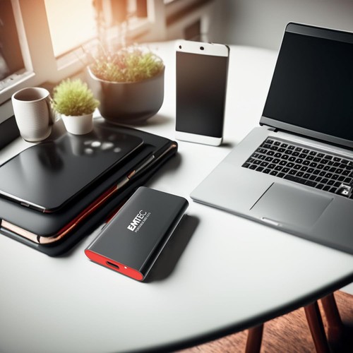 Emtec 256GB X210 Elite SATA III Portable Solid State Drive (SSD) with ...