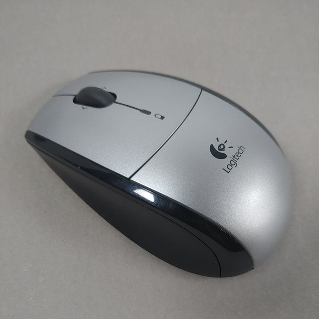 Logitech LX5 (M-RBG114) Silver & Black Cordless Bluetooth Receiver ...