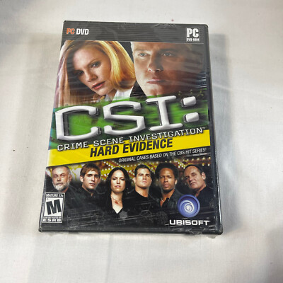 CSI Hard Evidence - PC (SEALED NEW IN BOX) | eBay