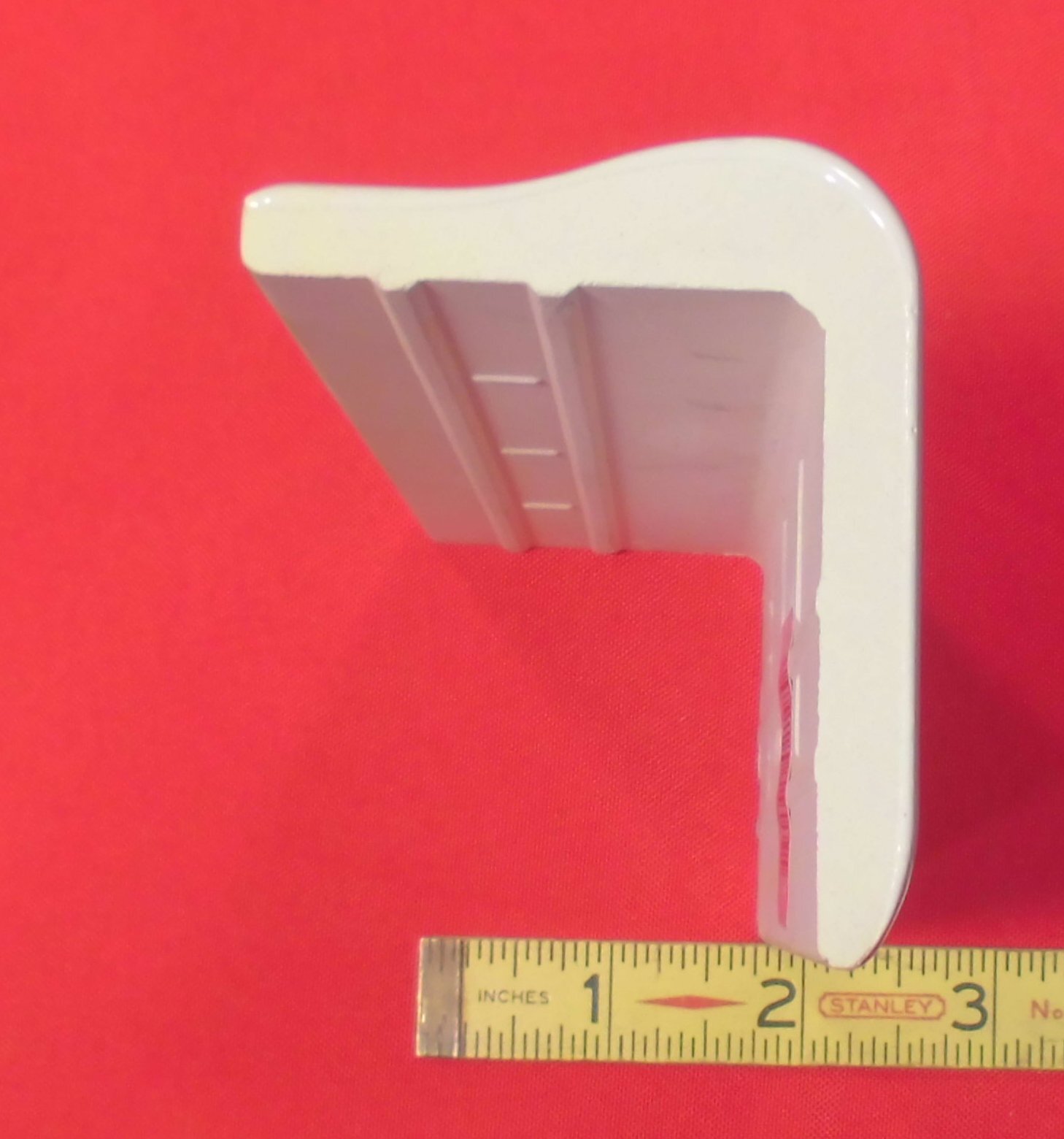 1 pc. Daltile #K-101 Kohler White: V - Cap Ceramic Trim Tile ...