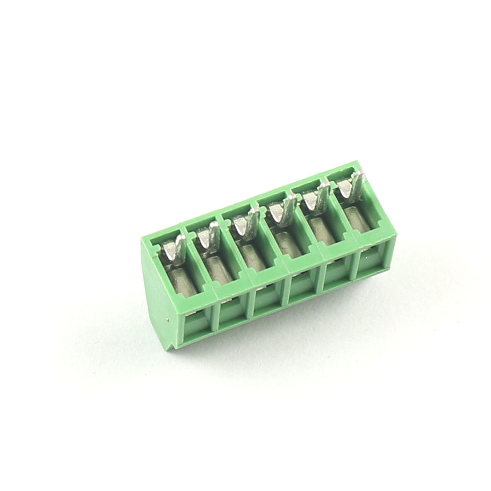 50Pcs 2.54mm 0.1" Universal 6 Pin 6 Poles PCB Screw Terminal Block ...