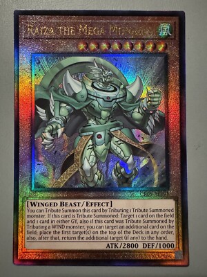 YUGIOH RAIZA THE MEGA MONARCH ASIA ENGLISH EDITION CR05-AE191 ULTIMATE ...