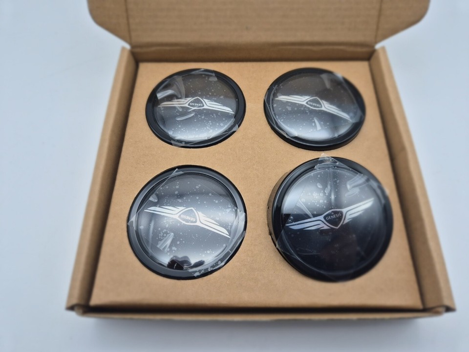 2019-2025 Genesis G70 Genuine OEM Floating Wheel Center Hub Caps 4ea ...