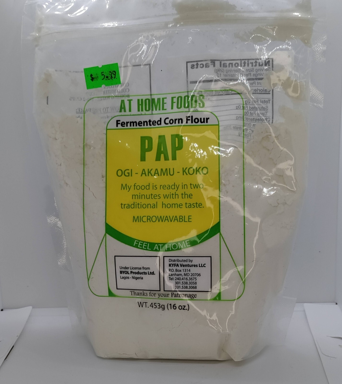 OGI/ AKAMU/ PAP/ KOKO FERMENTED CORN FLOUR | eBay