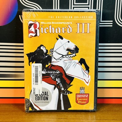 Richard III (1955) The Criterion Collection DVD 2-Disc Set Laurence ...