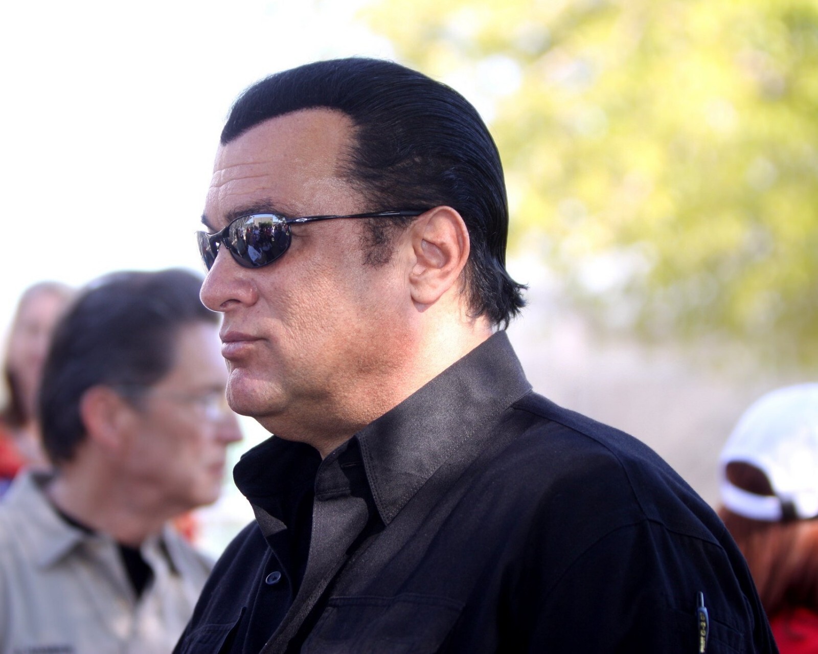 Steven Seagal Shirtless
