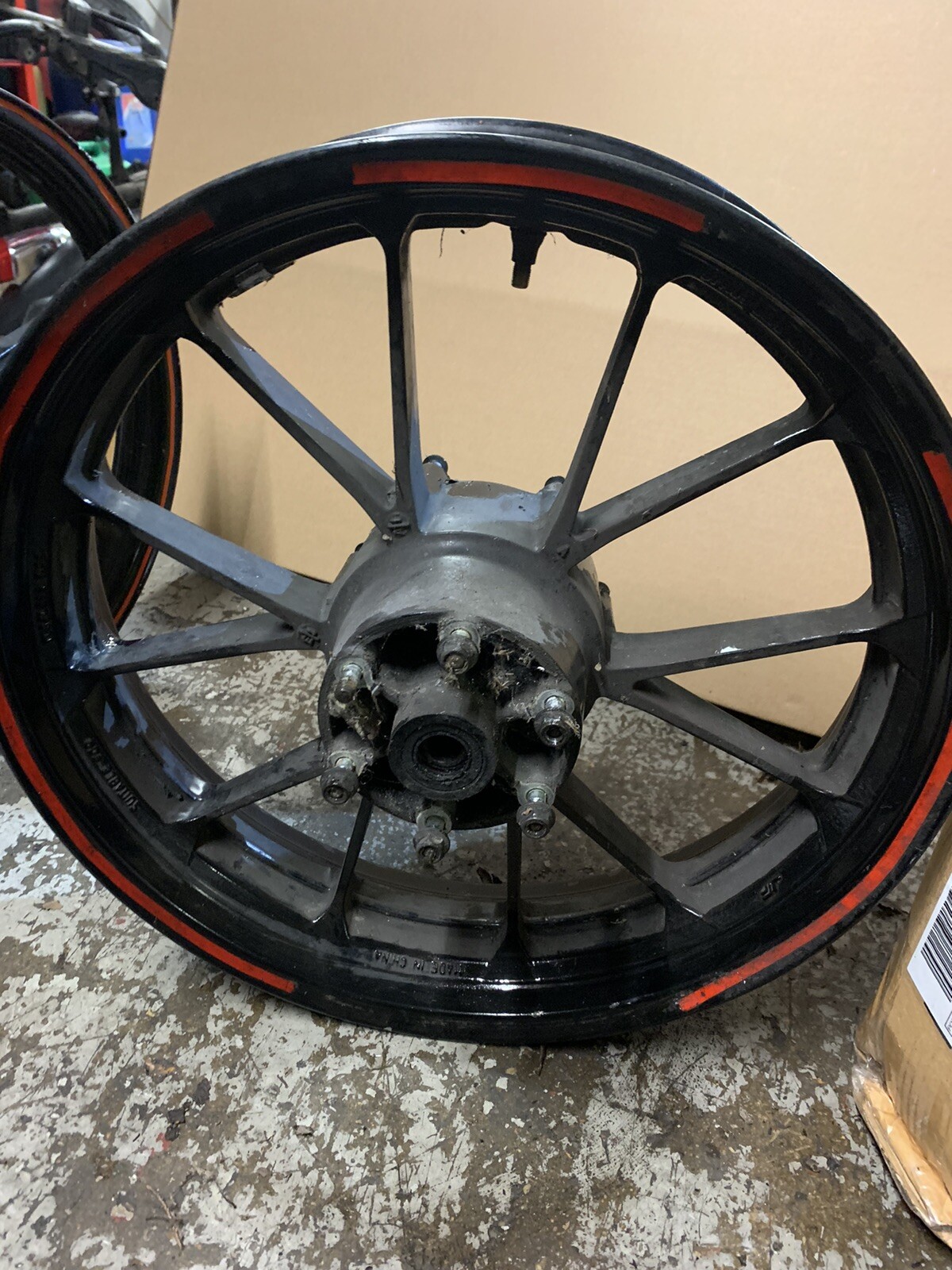 YAMAHA YZF R125 REAR WHEEL | eBay UK