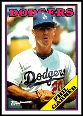 1988 Phil Garner Topps Baseball #174 Los Angeles Dodgers | eBay