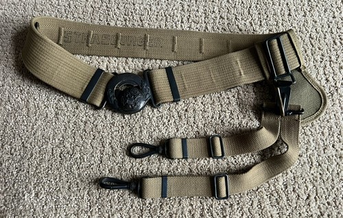 Orig. WWI US Army Officers Web Garrison Belt With Sword Hanger MINT | eBay
