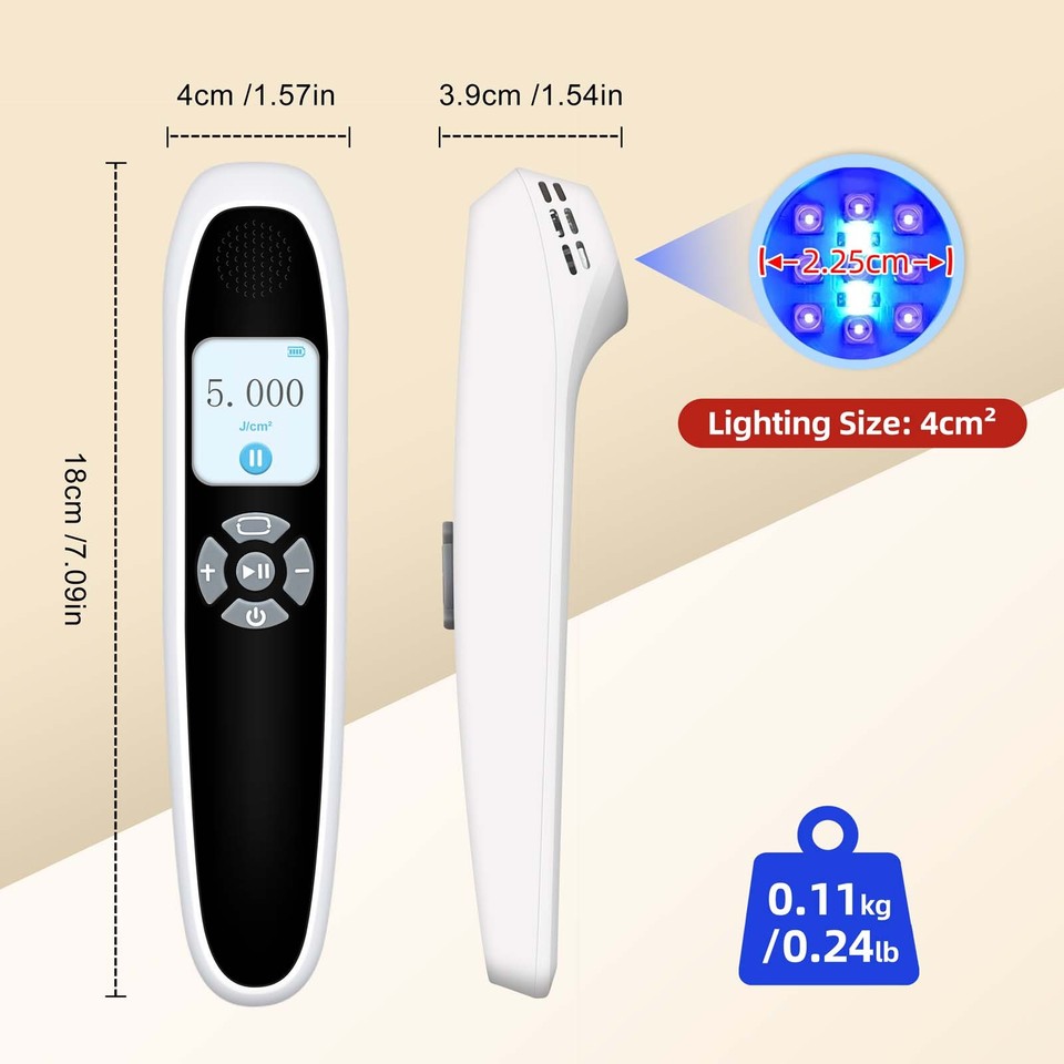 Dermatology Excimer Device 308nm UVB Skin Rejuvenation Device with LCD ...