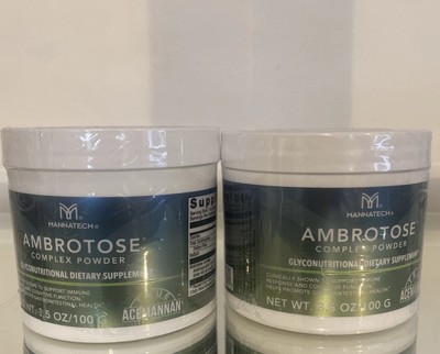 Mannatech Ambrotose Complex 100g Powder Exp 12:2026 (2-pack) Free ...