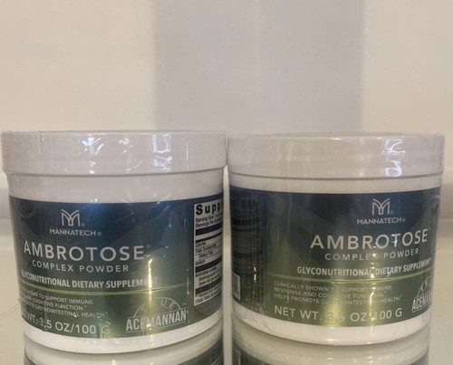 Mannatech Ambrotose Complex 100g Powder Exp 12:2026 (2-pack) Free ...