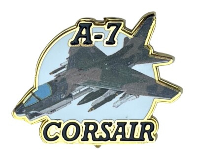 US Air Force A-7E Corsair II Jet Plane Licensed USAF Pin EE61705 F7D9D ...