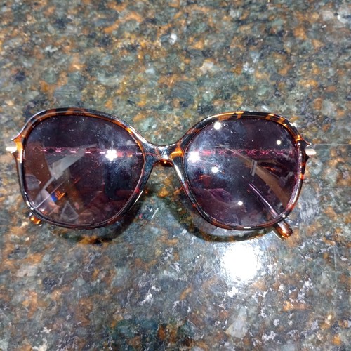 Womens Steve Madden Sunglasses Brown Tortise Shell Gold Accents | eBay