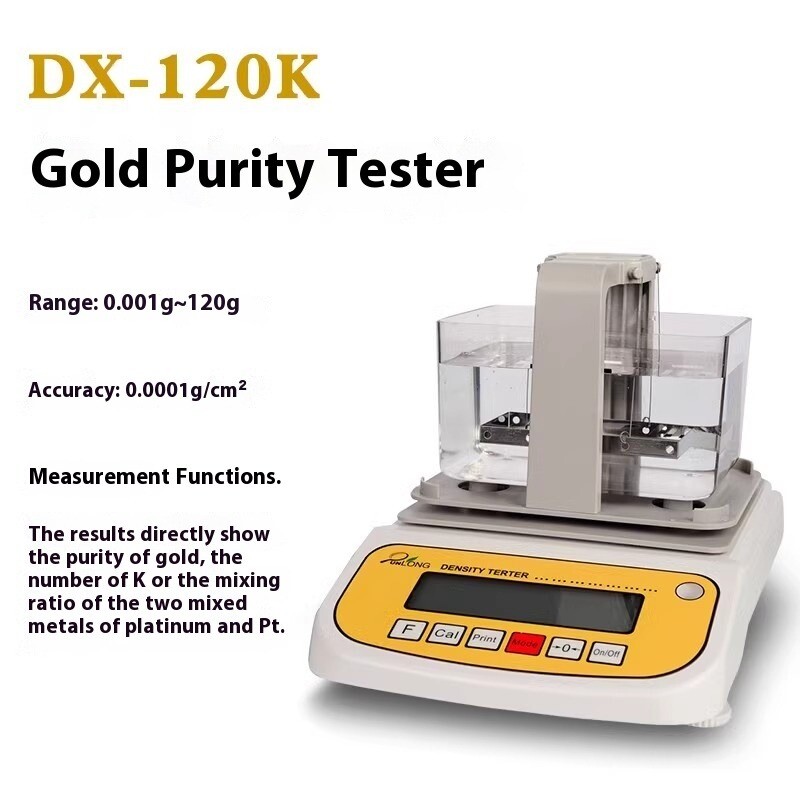 Precious Metals Densitometer Gold Purity Analyser Tester Gold and ...