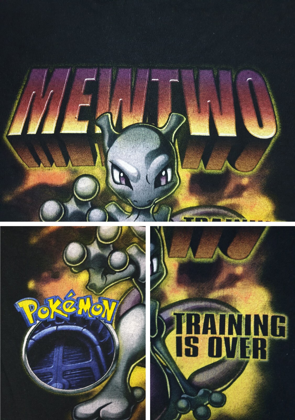 Vintage 1999 Pokémon MewTwo Training Is Over Nintendo… - Gem