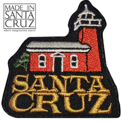 Santa Cruz Lighthouse small- High-quality, Iron-on Embroidered Patch by Tim Ward | eBay