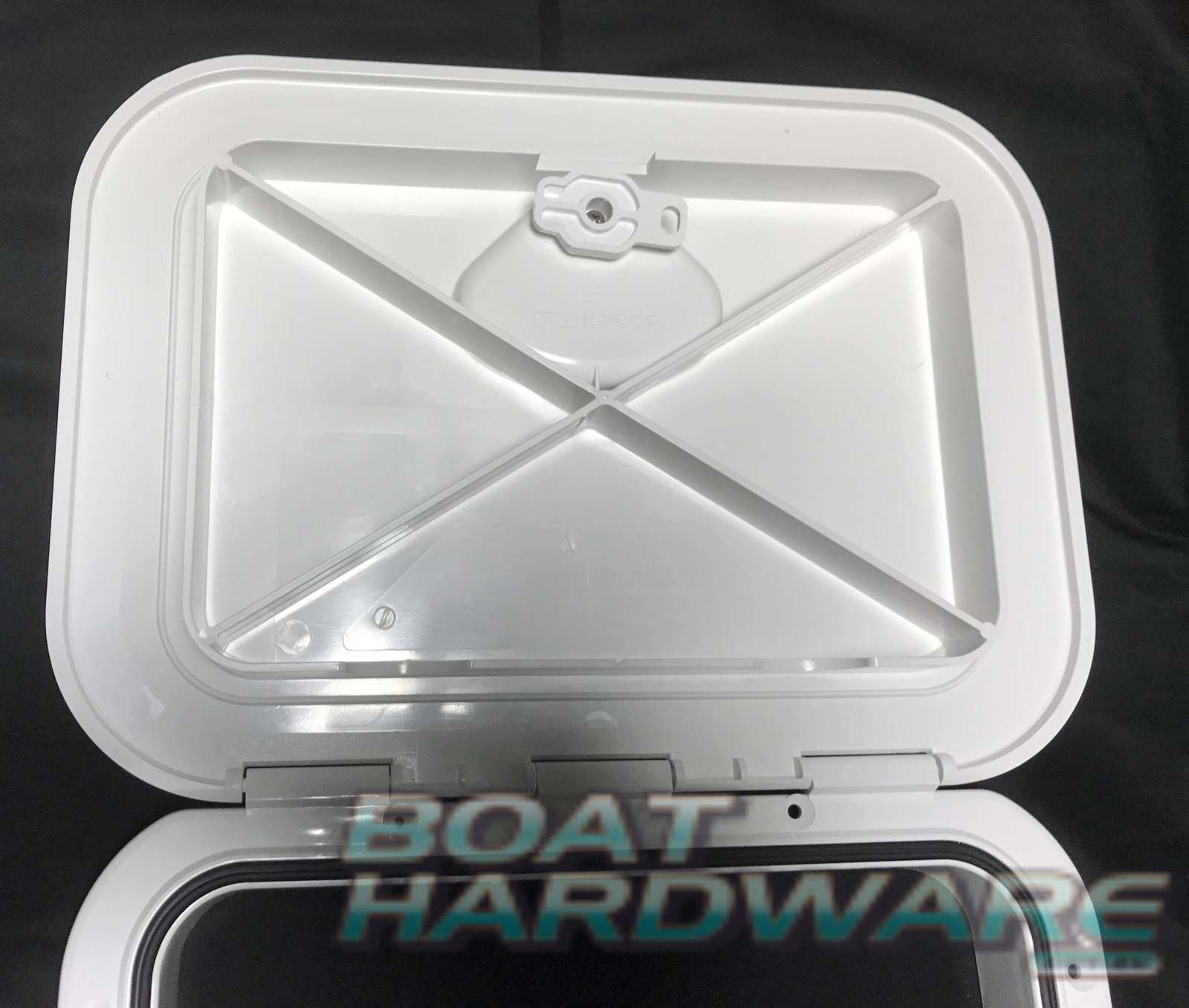 Deluxe Hinged Access Hatch 375x275mm Boat Deck Storage Non Skid Floor ...