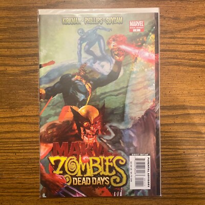 Marvel Zombies Dead Days #1 One-Shot Comic Book Kirkman Phillips Suydam ...