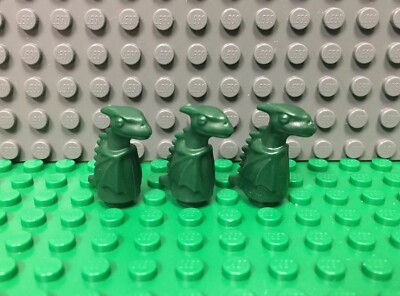 LEGO 3X LOT Harry Potter Minifigure Dragon, Baby Norbert 41535 DARK ...
