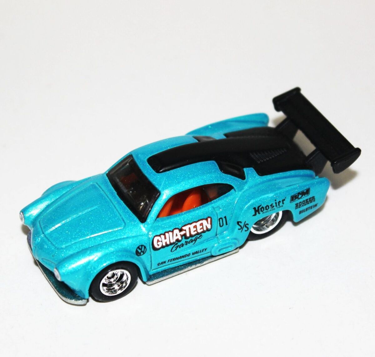 Hot Wheels Toy Car Ghia Teen Real Riders Sports Coupe Black Hot Wheels Toy Car Ghia Teen Real Riders Sports Coupe Black