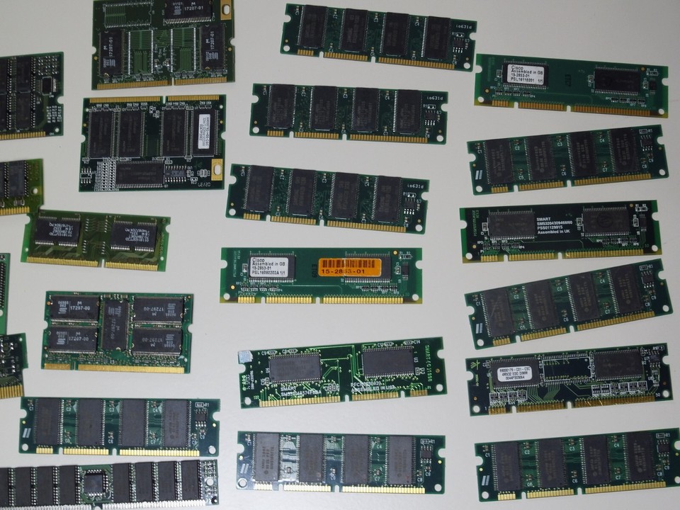 Vintage 72-Pin SIMM EDO RAM Memory Lot x52 Untested As-Is Retro PC | eBay